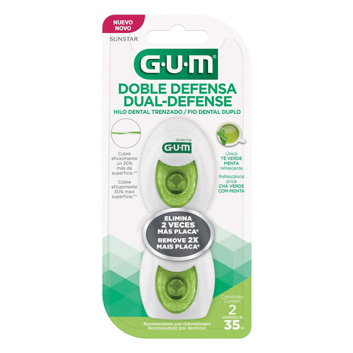 HILO DENTAL DUAL DEFENSE TE VERDE 2 PACK – AhKimPech