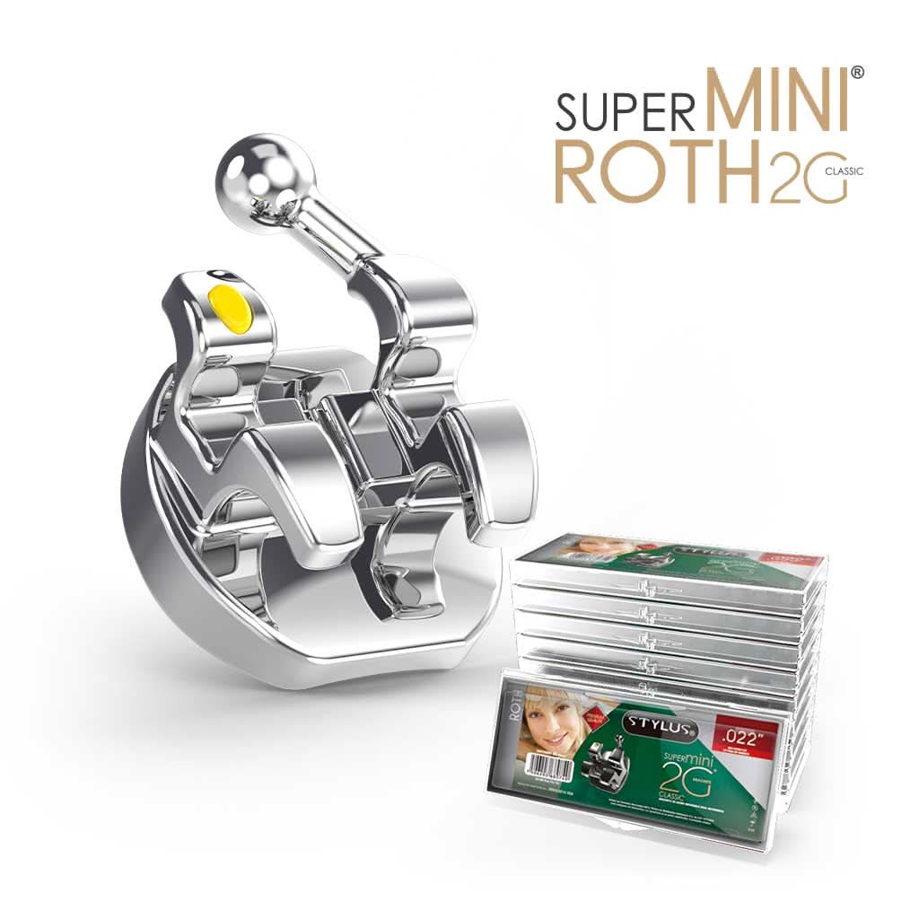 10 SETS DE BRACKETS SUPER MINI ROTH 2G STYLUS – AhKimPech